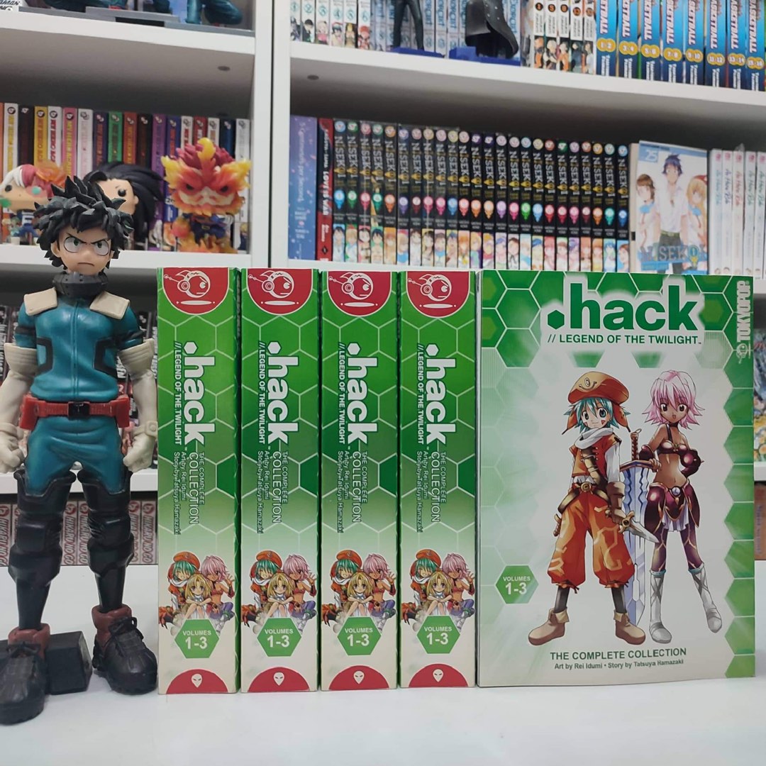 .hack complete manga, Hobbies & Toys, Books & Magazines, Comics & Manga ...