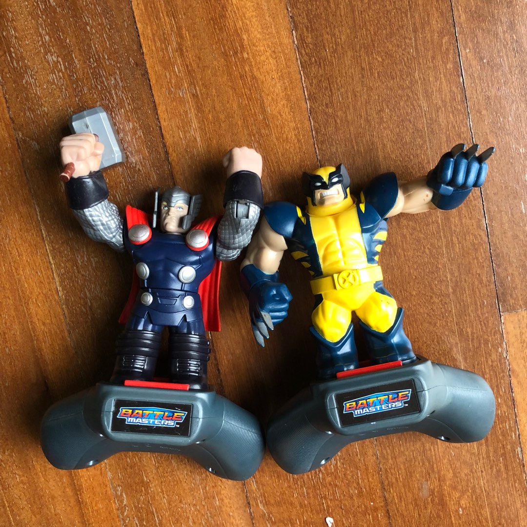 Original Hasbro Battle Masters Marvel Hero Thor Wolverine Figurine Baby ...