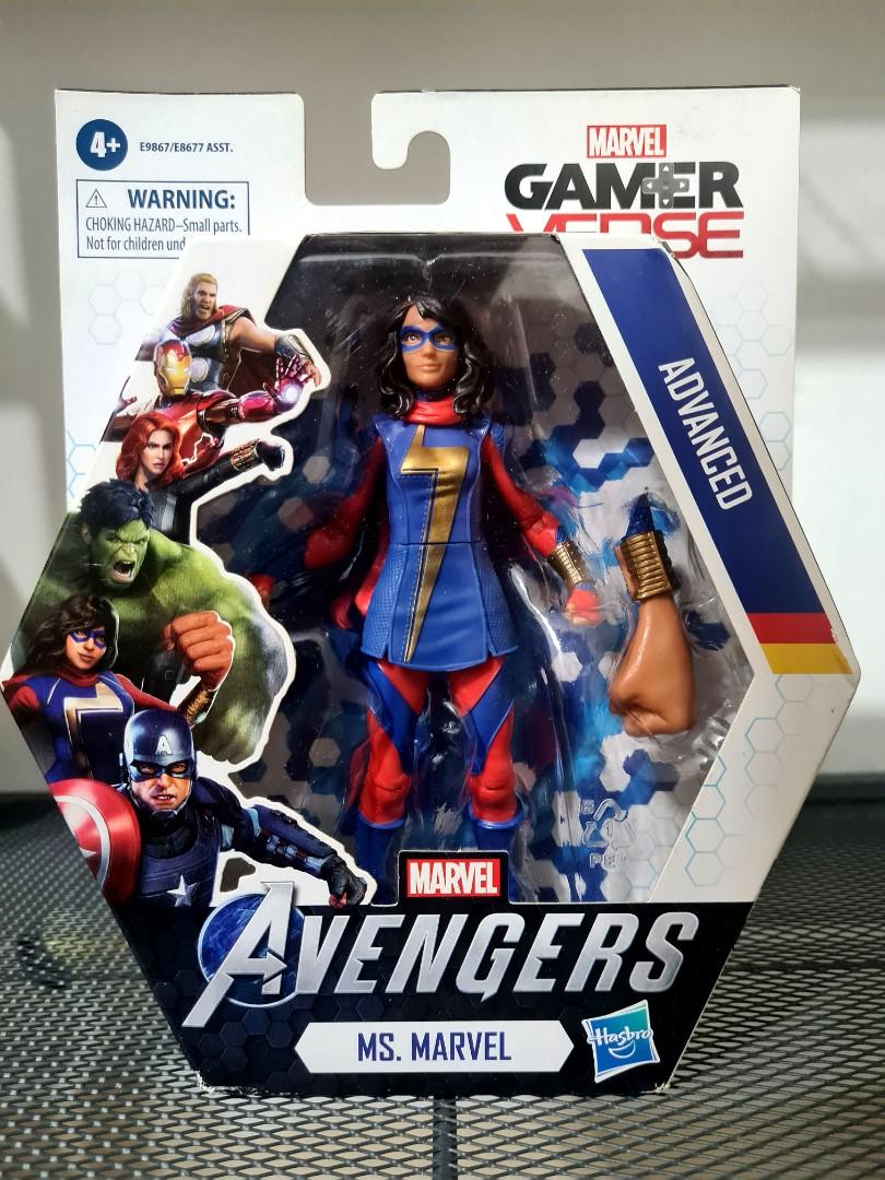 Hasbro Marvel Legends Gamerverse The Avengers Ms Marvel Action Figure ...