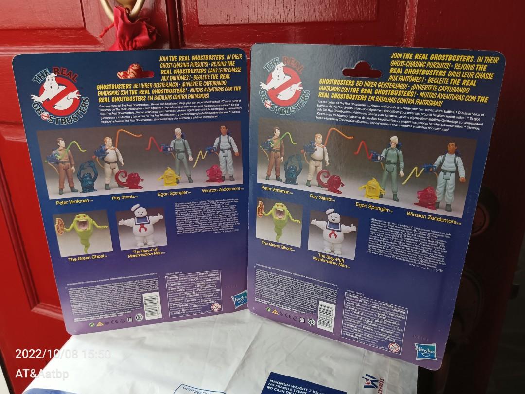 Hasbro Real Ghostbusters Cartoon THE GREEN GHOST & STAY-PUFT ...