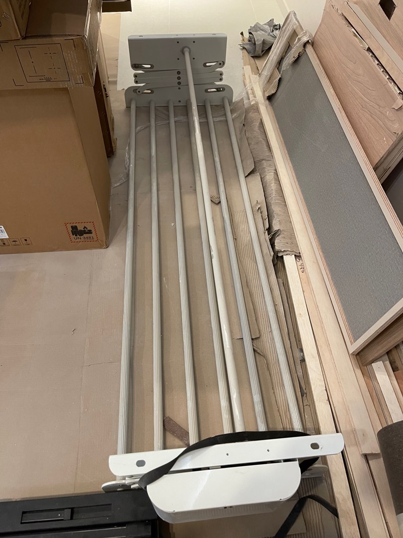 HDB Laundry Drying Rack, Furniture & Home Living, Home Improvement ...
