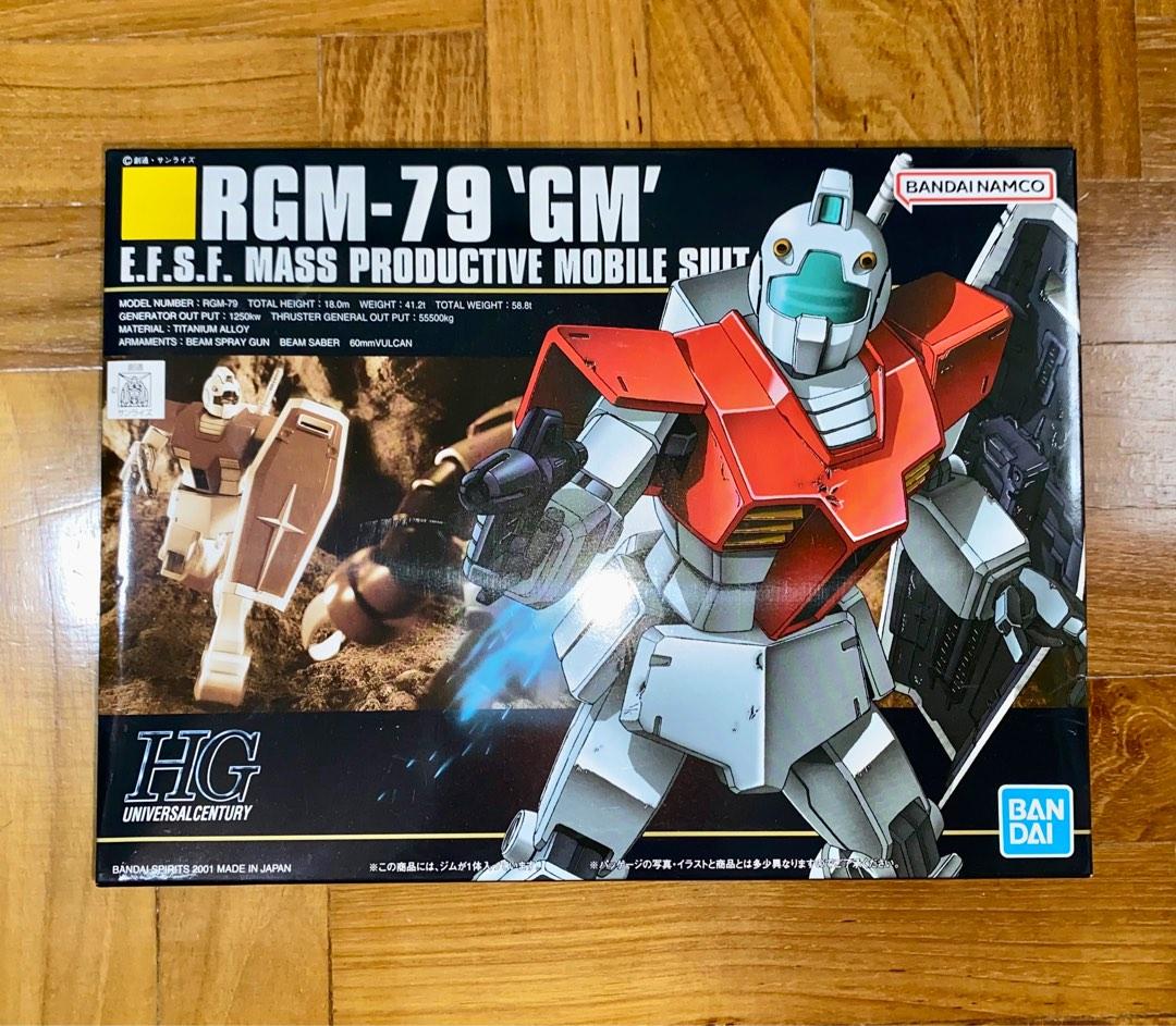 HGUC RGM-79 GM HG Gundam Gunpla, Hobbies & Toys, Toys & Games on Carousell