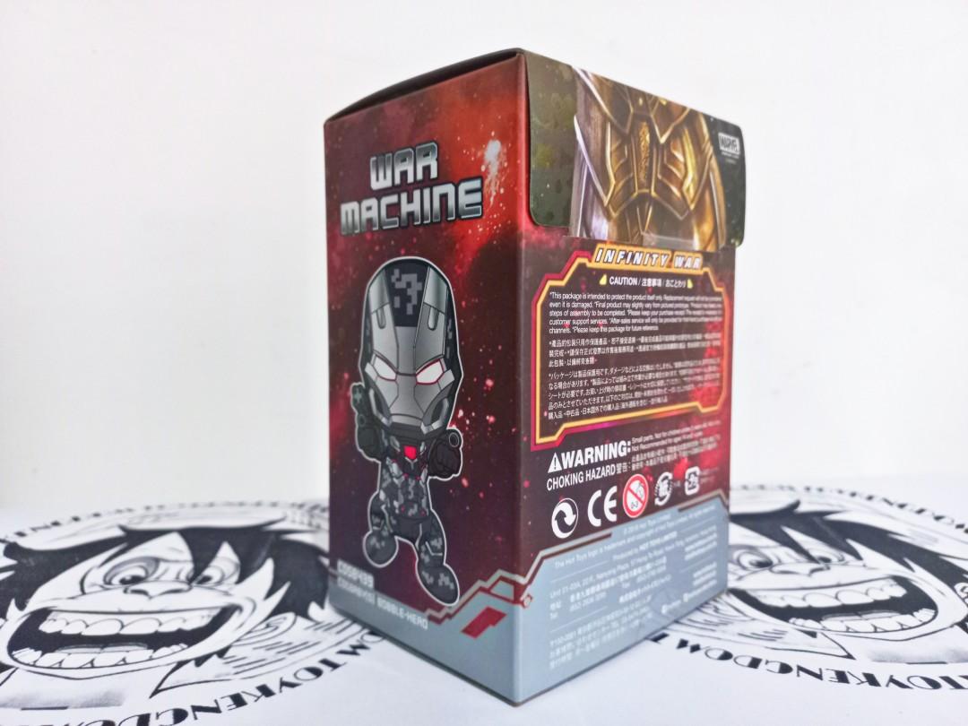 Hot Toys Cosbaby Iron Man War Machine Infinity War Version, Hobbies ...