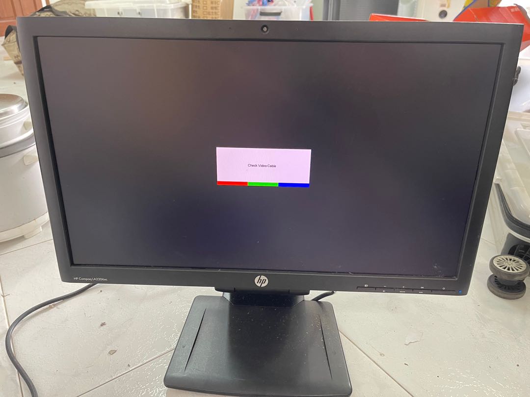 hp 21inch monitor, Computers & Tech, Desktops on Carousell