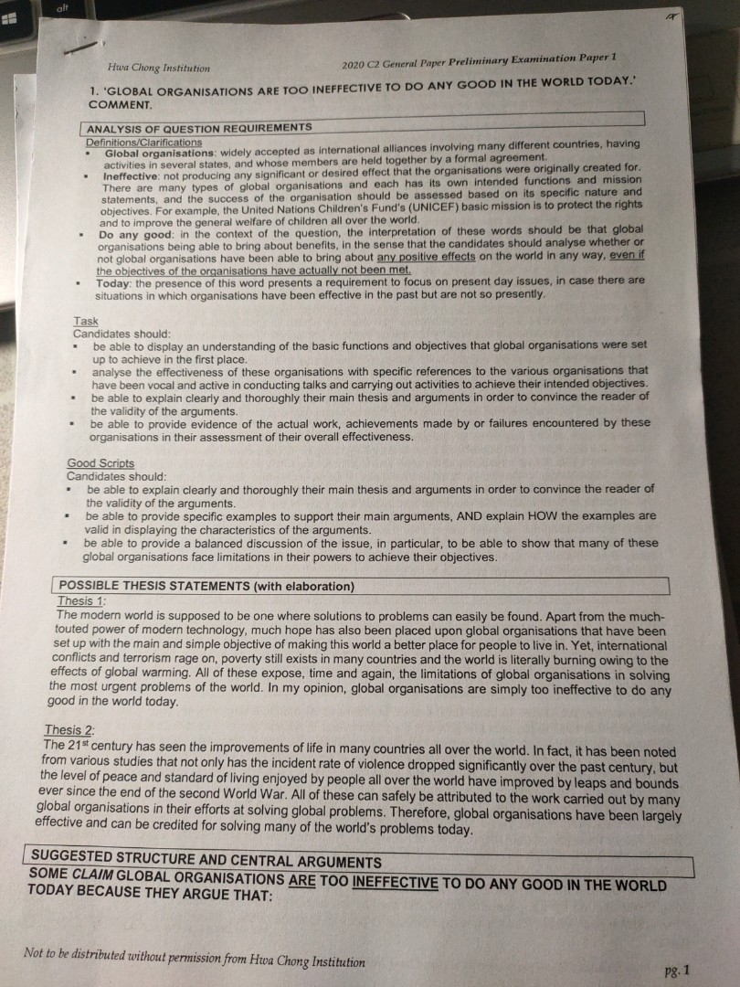 GP Notes, Hobbies & Toys, Books & Magazines, Textbooks on Carousell