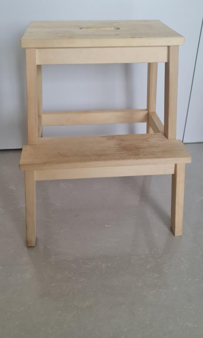 IKEA BEKVAM Step stool, Furniture & Home Living, Furniture, Shelves ...