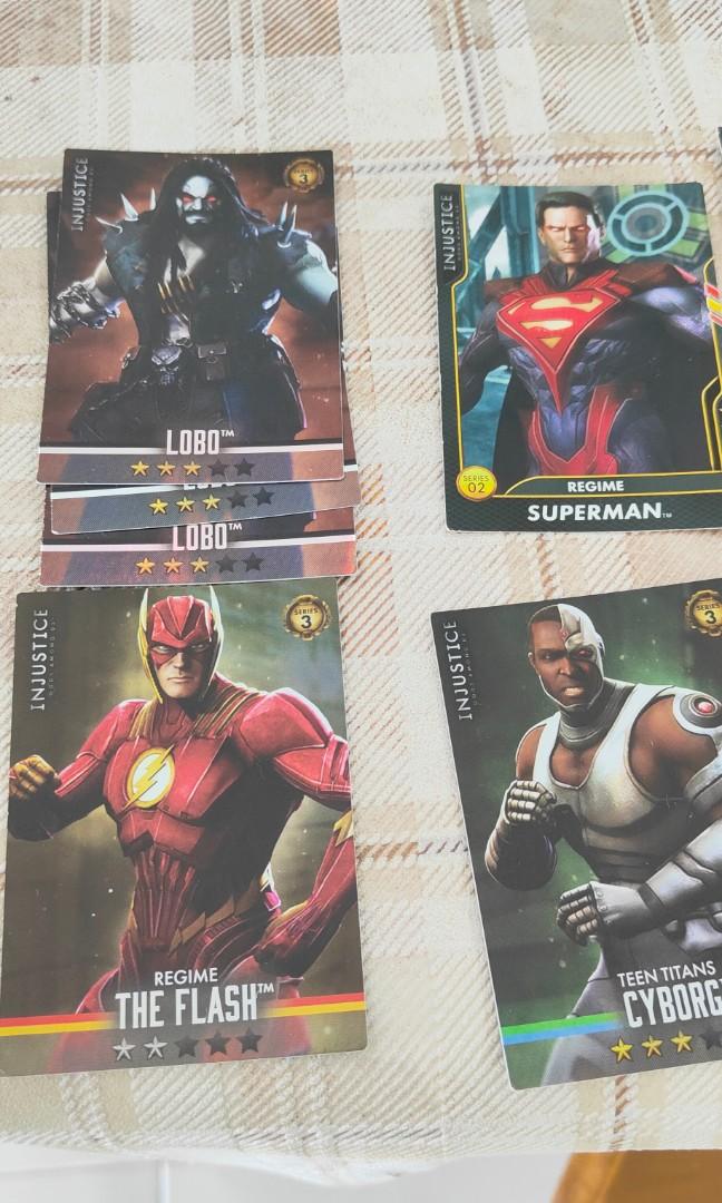 Injustice Cards for sale, Hobbies & Toys, Toys & Games on Carousell
