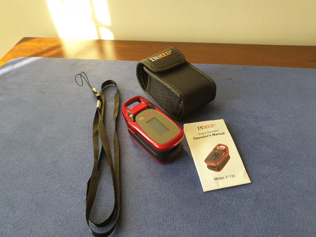 INMED pulse oximeter, Health & Nutrition, Health Monitors & Weighing ...