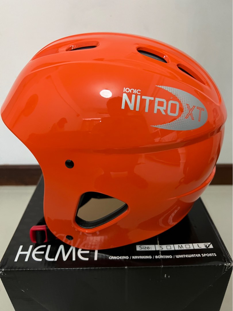 IONIC Nitro XT Water Safety Helmet, Orange, Size L, Sports Equipment ...