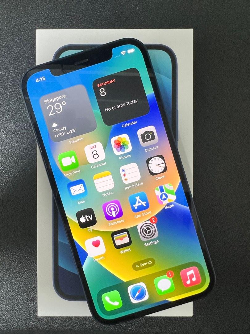 AC+ iPhone 12 Blue 128GB Apple, Mobile Phones & Gadgets, Mobile Phones ...
