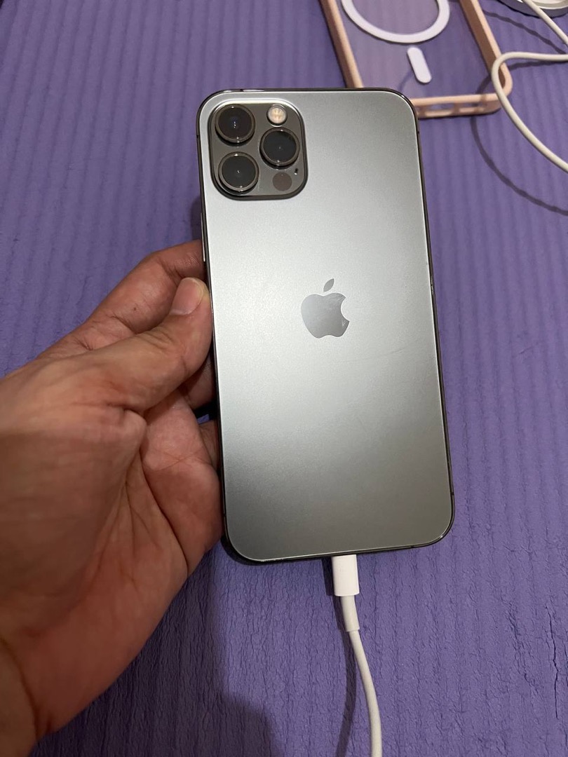 iPhone 12 Pro - graphite black 512gb, Mobile Phones & Gadgets, Mobile ...