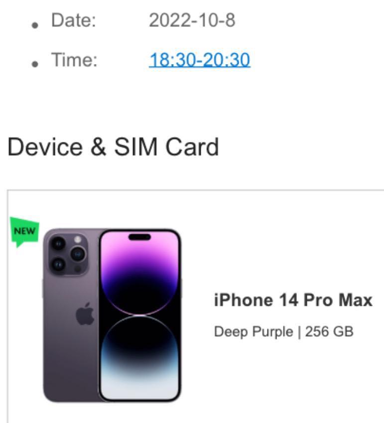 iPhone 14 Pro Max 256GB Deep Purple, Mobile Phones & Gadgets, Mobile Phones, iPhone, iPhone 13 ...