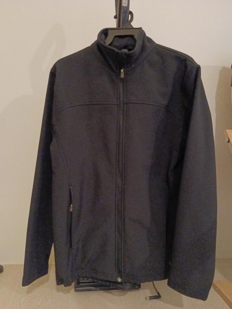 Men's Jacket, high quality, elegant navy blue smooth fabric. Like new ...