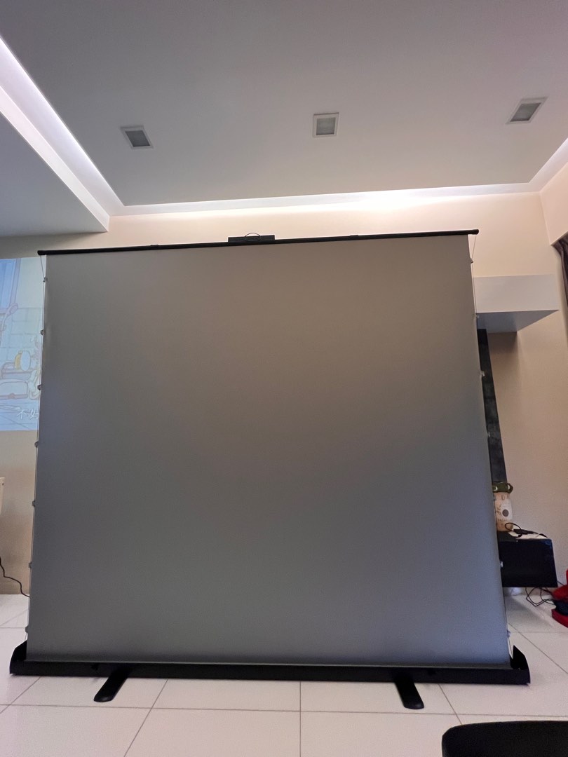 JMJG Projector Screen 100 inch Brand New, Furniture & Home Living ...