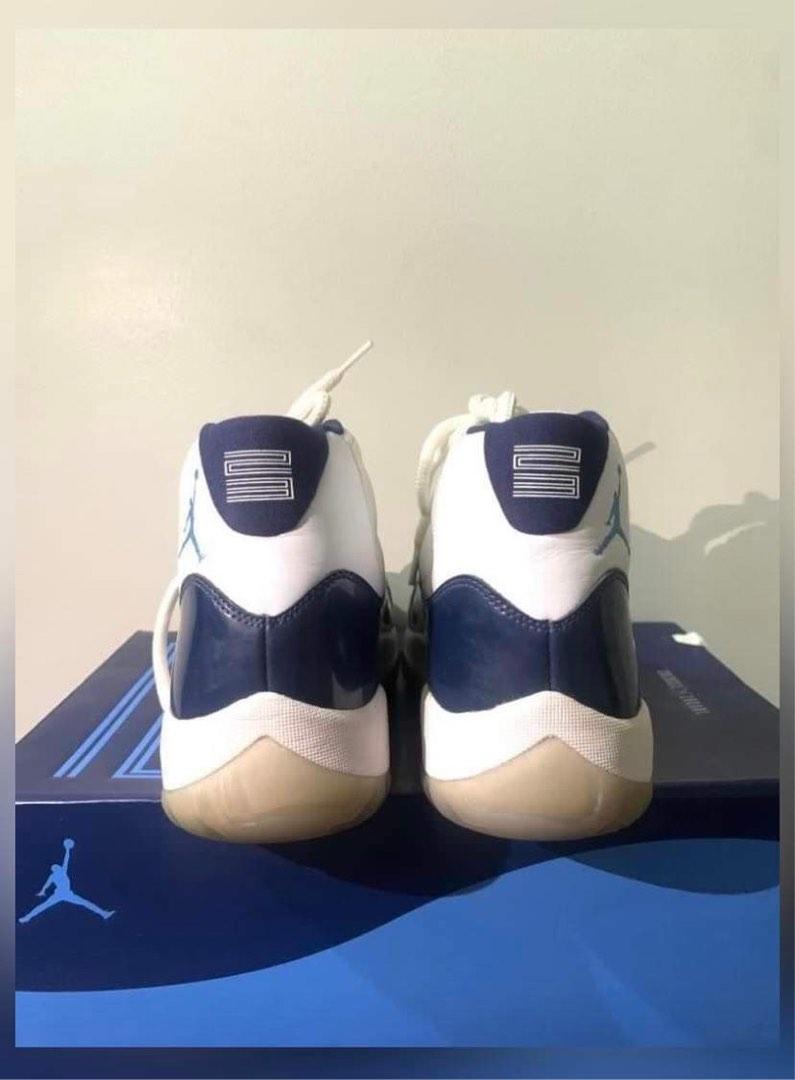 Jordan 11 retro UNC WIN LIKE 82, Men's Fashion, Footwear, Casual shoes ...