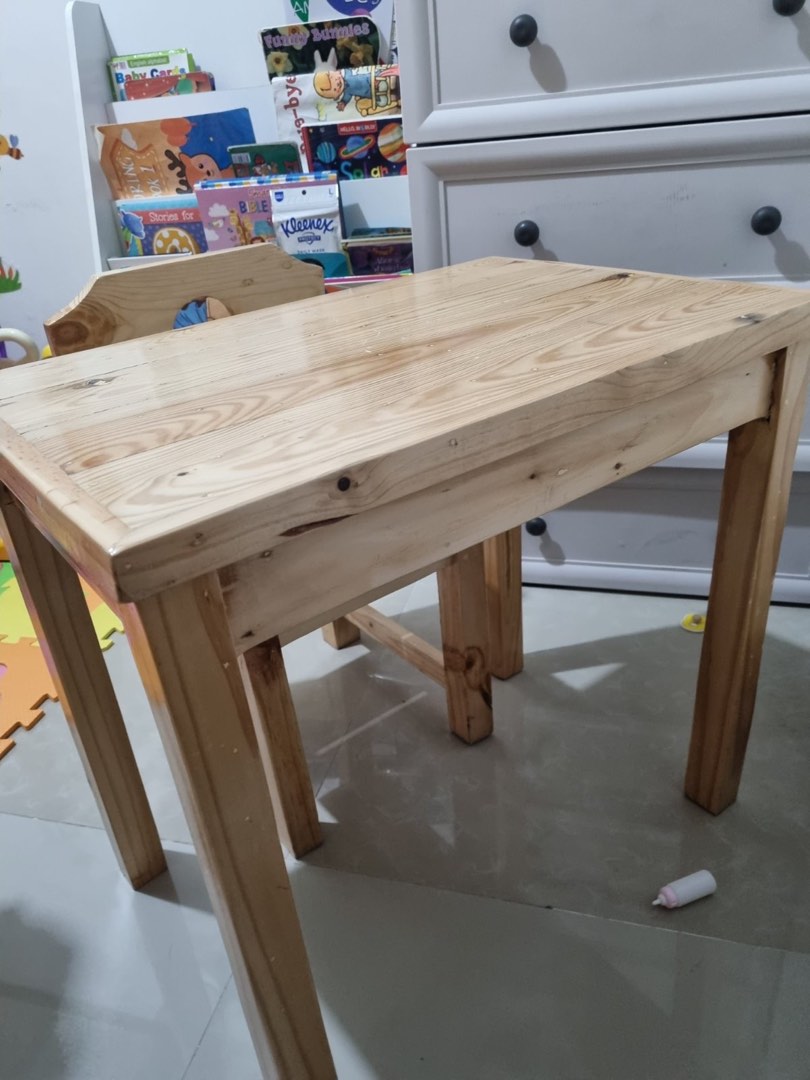 Kids table and chair Palochina, Babies & Kids, Baby Nursery & Kids ...