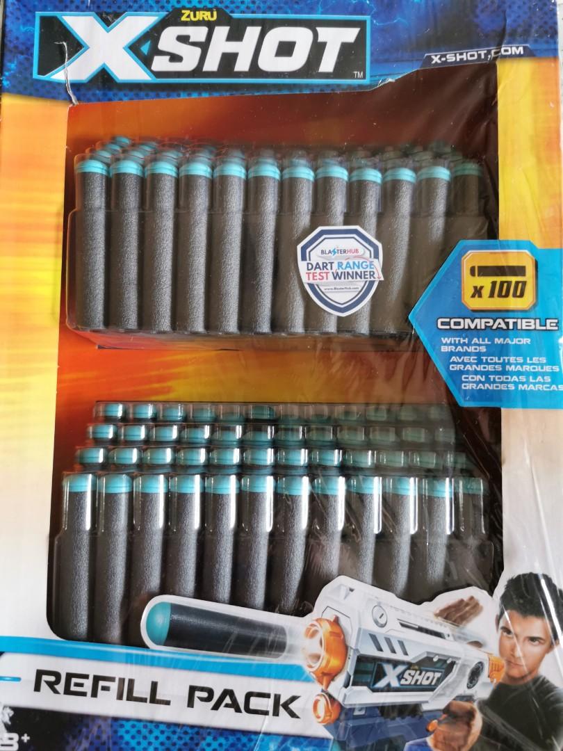 Kids X SHOT toy gun 100pc bullet refill pack, Hobbies & Toys, Toys ...
