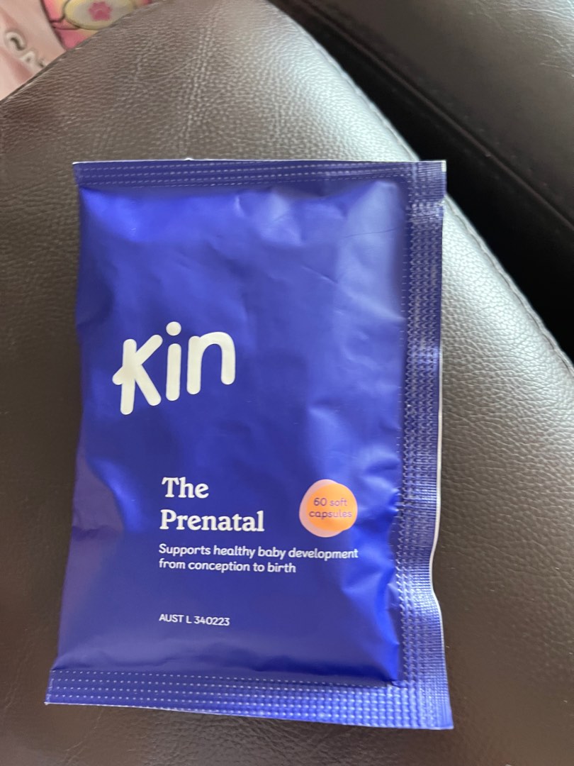 Kin fertility prenatal pills, Health & Nutrition, Health Supplements ...