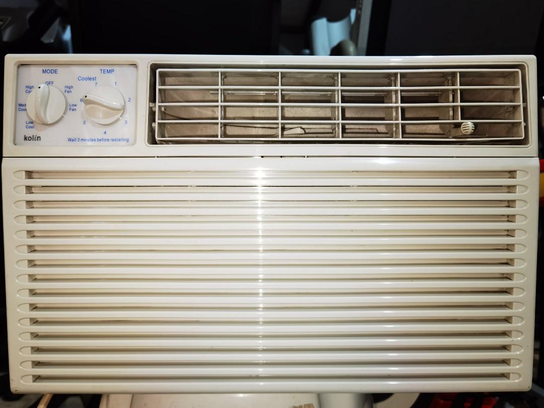 Kolin .6hp Window Type Aircon Airconditioning Unit Airconditioner not ...