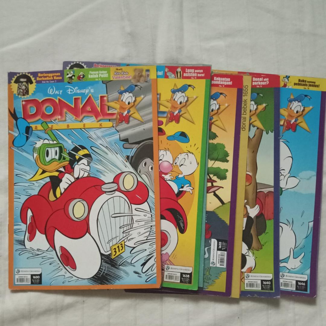 komik donal bebek tahun jadul donald duck, Buku & Alat Tulis, Komik dan ...