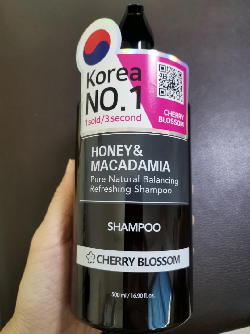 Korean best selling - Kundal cherry blossom shampoo, Beauty & Personal ...