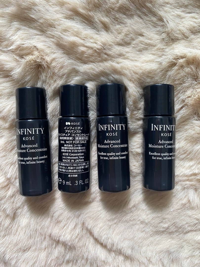 Kose Infinity Advanced Moisture Concentrate (9ml x 4), Beauty ...