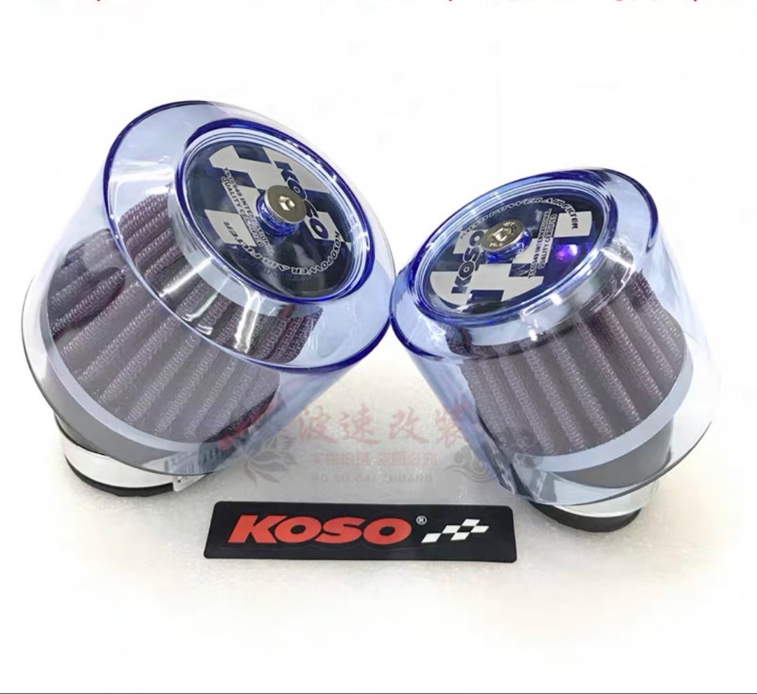 koso XMAX open pod filter, Motorcycles, Motorcycle Accessories on Carousell