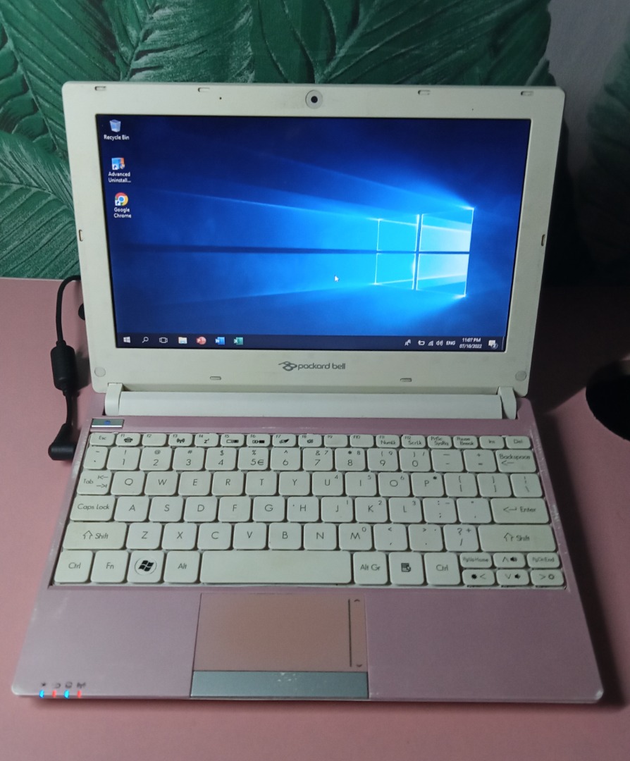laptop Packard Bell Intel Atom N450 1.7GHz(2CPUs) 10.1" screen display ...