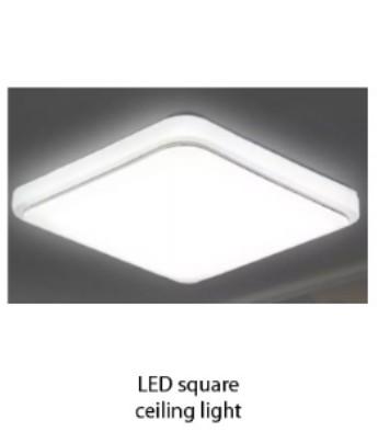 LED square ceiling light, Furniture & Home Living, Lighting & Fans ...