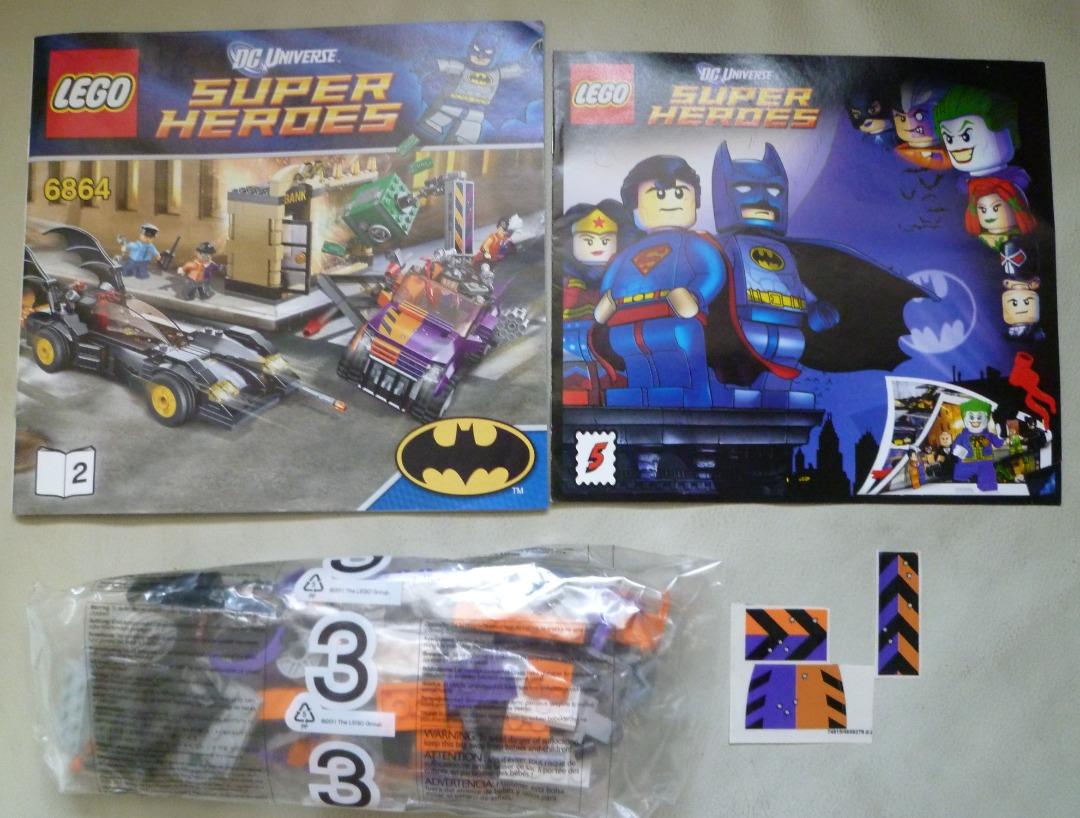 LEGO DC Super Heroes 6864 Two-Face’s car only 淨雙面人專車1輛 (全新 未砌 不連人仔及其道具 ...
