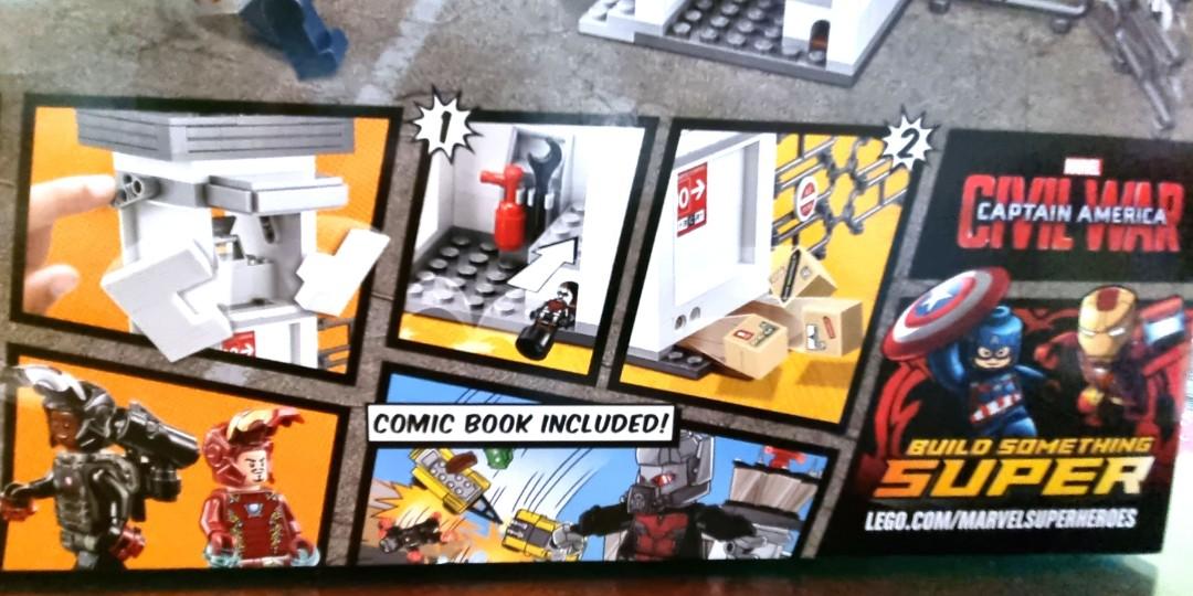 [Lego] Marvel Series: Super Hero Airport Battle, Hobbies & Toys, Toys ...