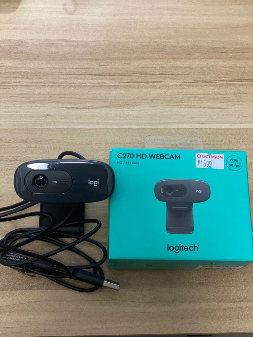 Logitech C270 HD Webcam, Computers & Tech, Parts & Accessories, Webcams ...