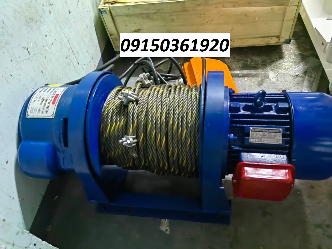 Long Electric Winch, Commercial & Industrial, Industrial Equipment on ...