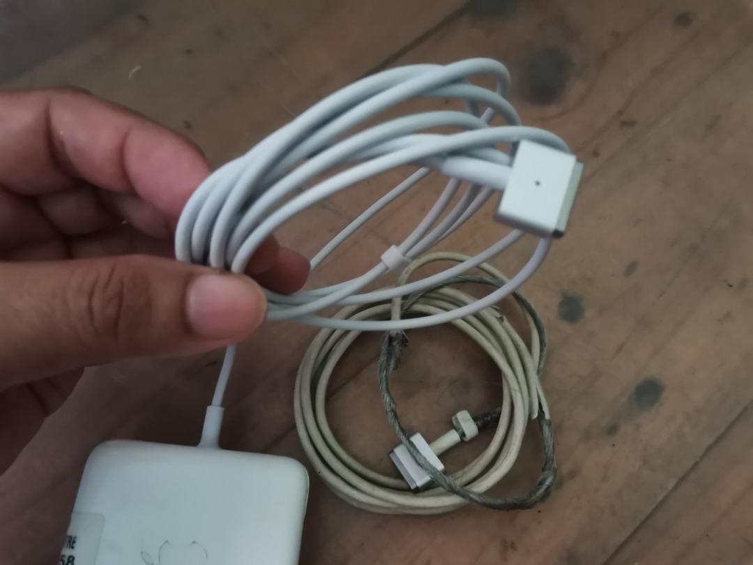 MAGSAFE 2 NEW CABLE + NEW PIN CHARGER REPLACEMENT | 1 TAHUN WARRANTY ...