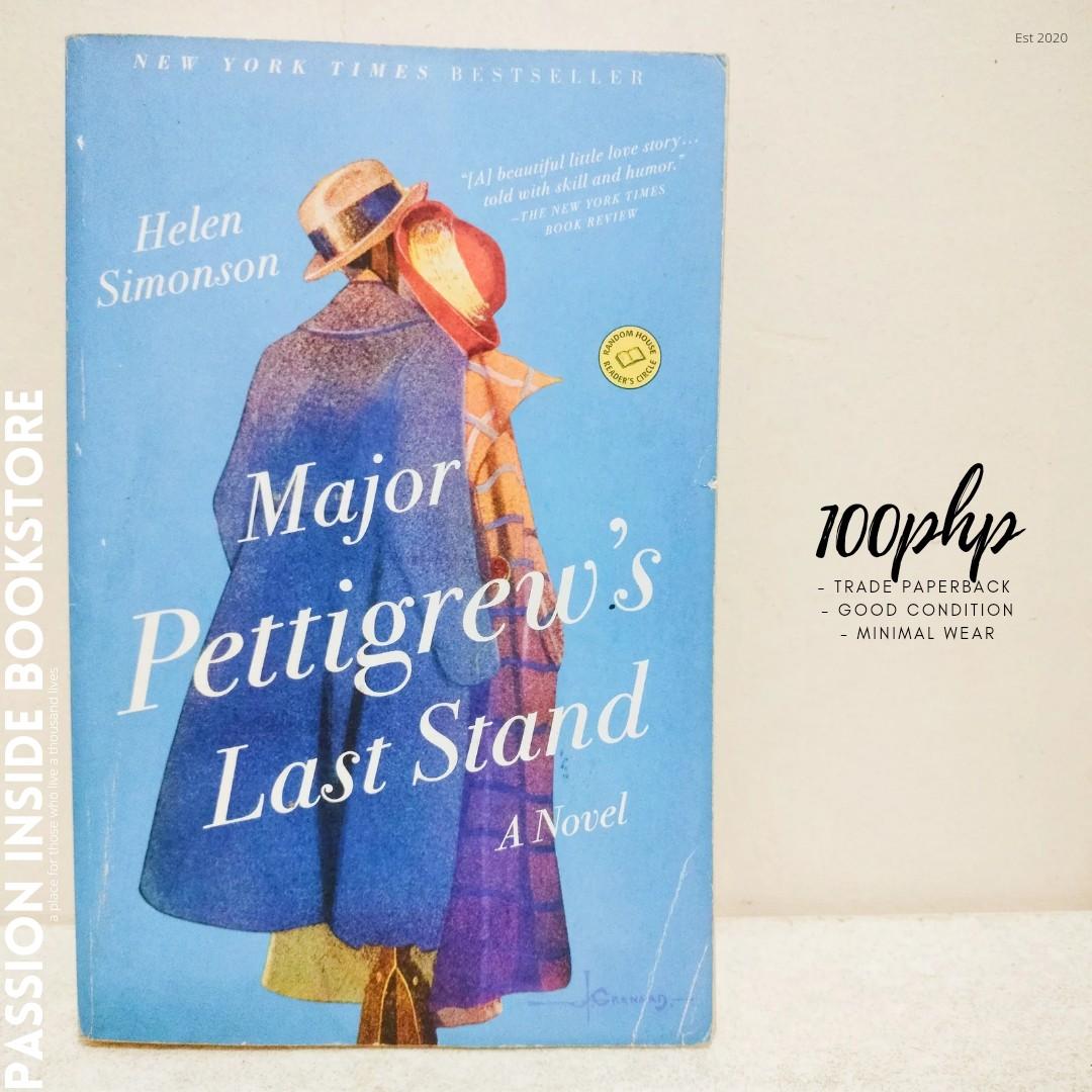 Major Pettigrew's Last Stand by Helen Simonson, Hobbies & Toys, Books ...