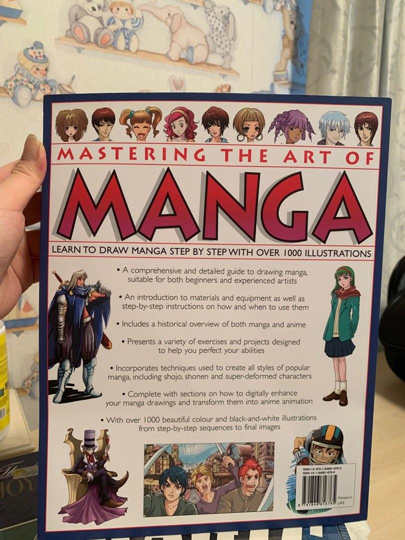 MASTERING THE ART OF MANGA: Learn to Draw Manga Step by Step with Over ...