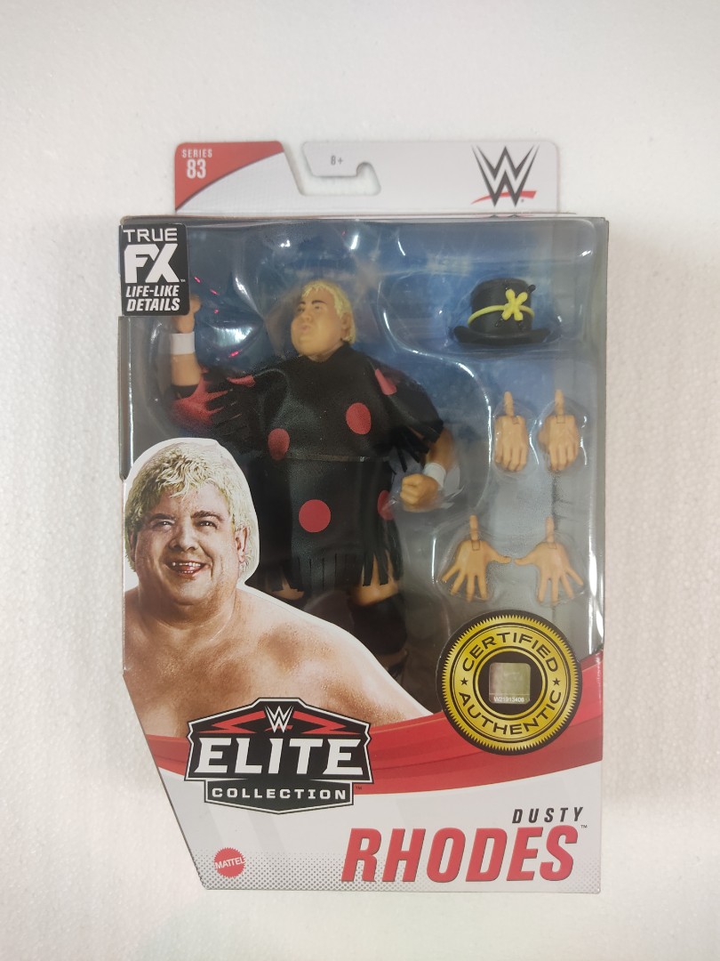 Mattel WWE elite Dustin Rhodes, Hobbies & Toys, Toys & Games on Carousell