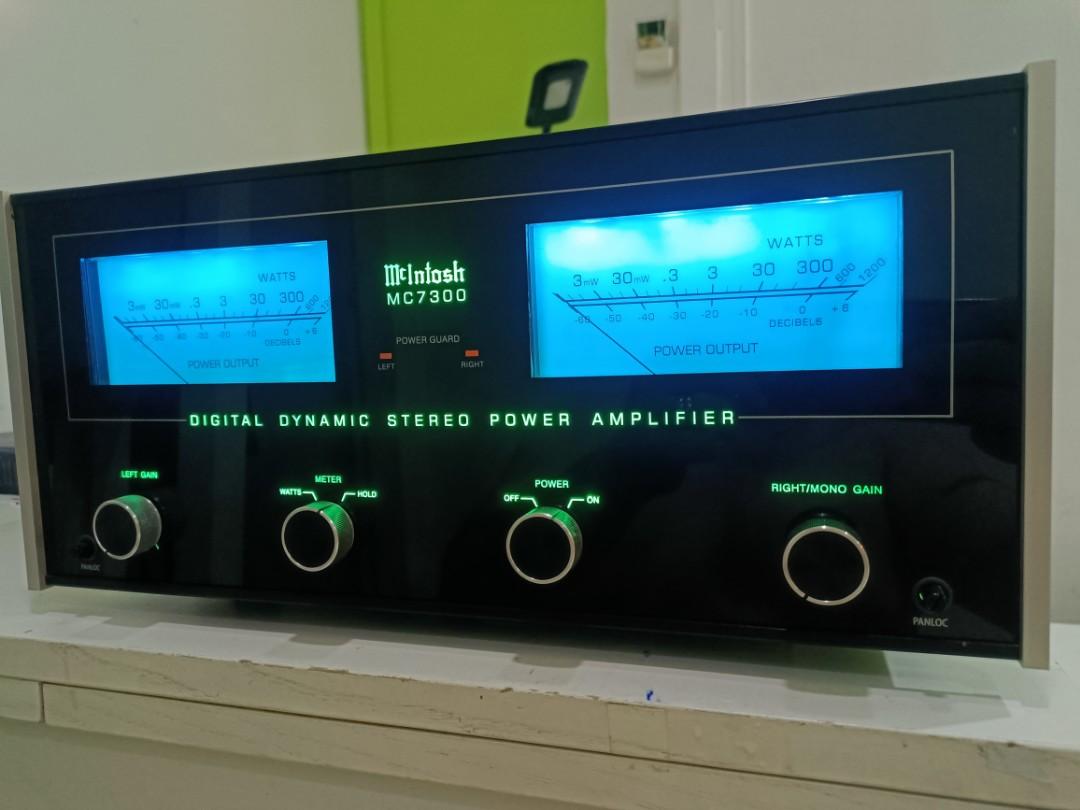 McIntosh mc7300 power amplifier, Audio, Soundbars, Speakers ...