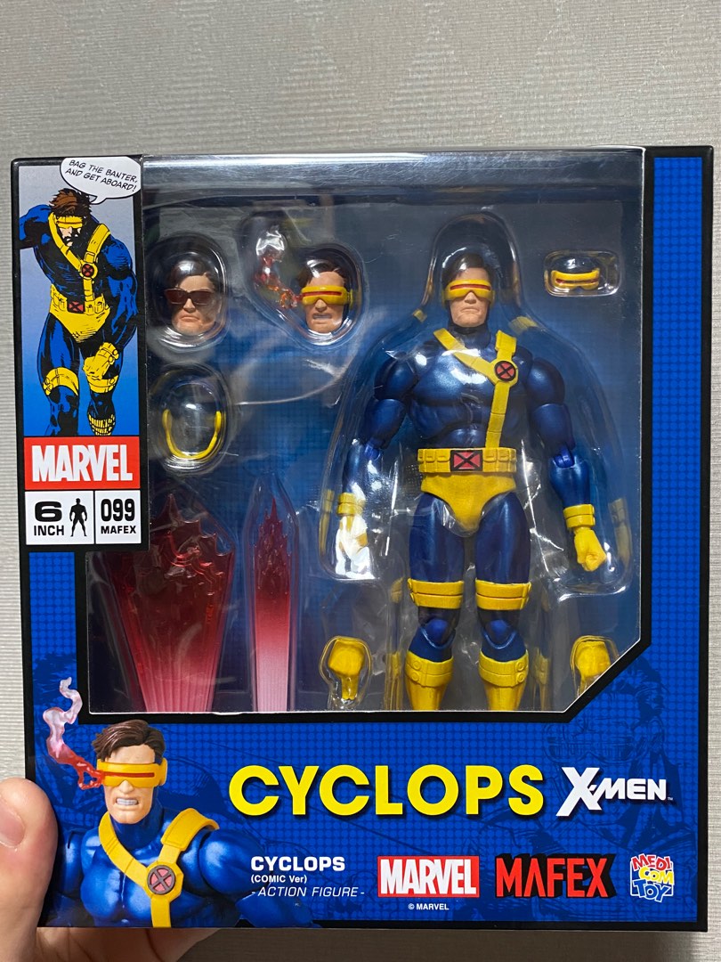 全新Medicom Mafex 099 X-Men Comic Version— Cyclops 鐳射眼（可與marvel legends ...