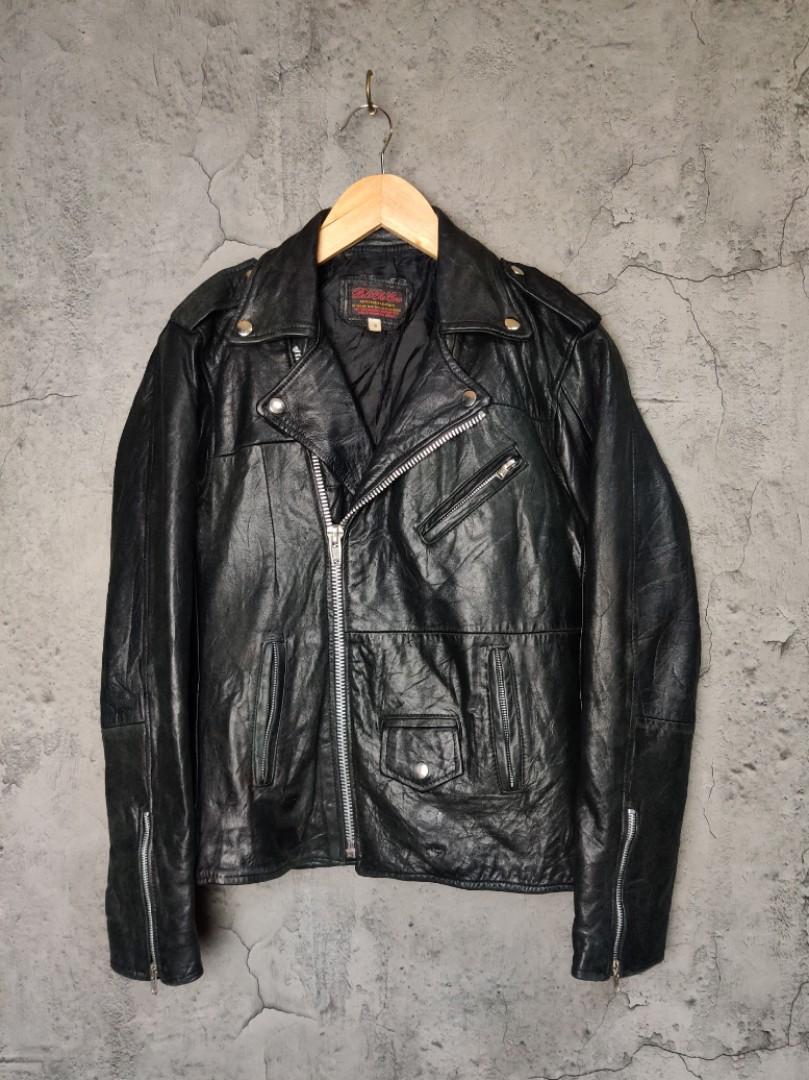 MEN'S PELE CHE COCO LEATHER JACKET, Men's Fashion, Coats, Jackets and ...