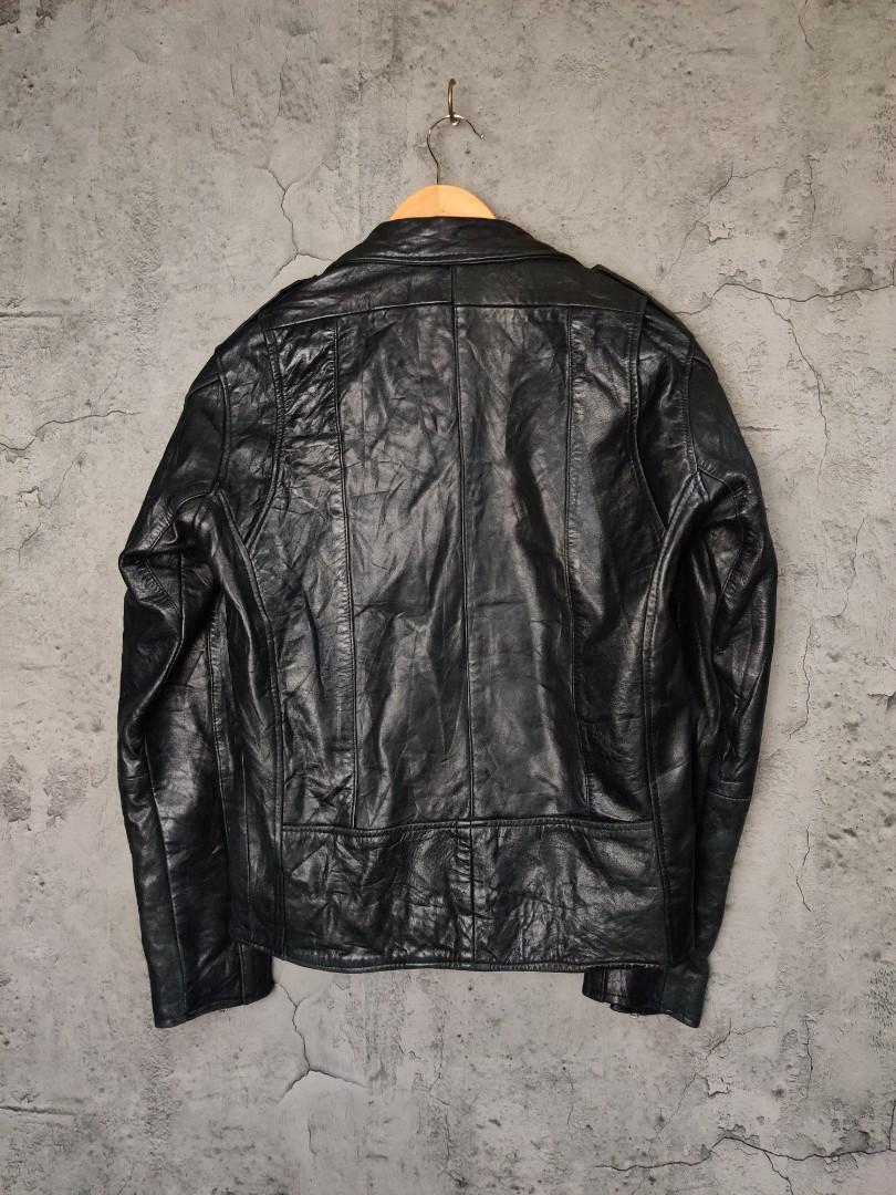 MEN'S PELE CHE COCO LEATHER JACKET, Men's Fashion, Coats, Jackets and ...