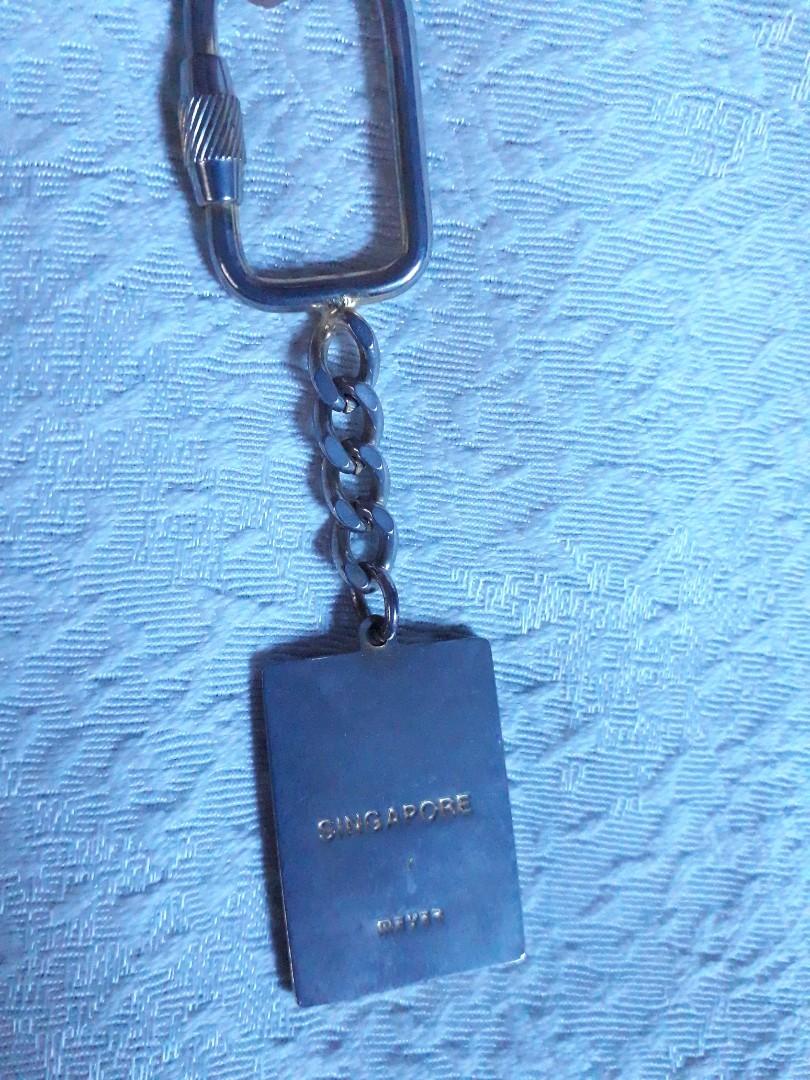 Meyer Singapore Merlion Lion Statue Souvenir Keychain, Women's Fashion ...