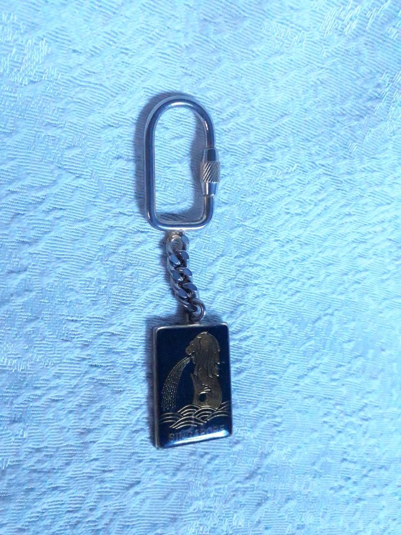 Meyer Singapore Merlion Lion Statue Souvenir Keychain, Women's Fashion ...