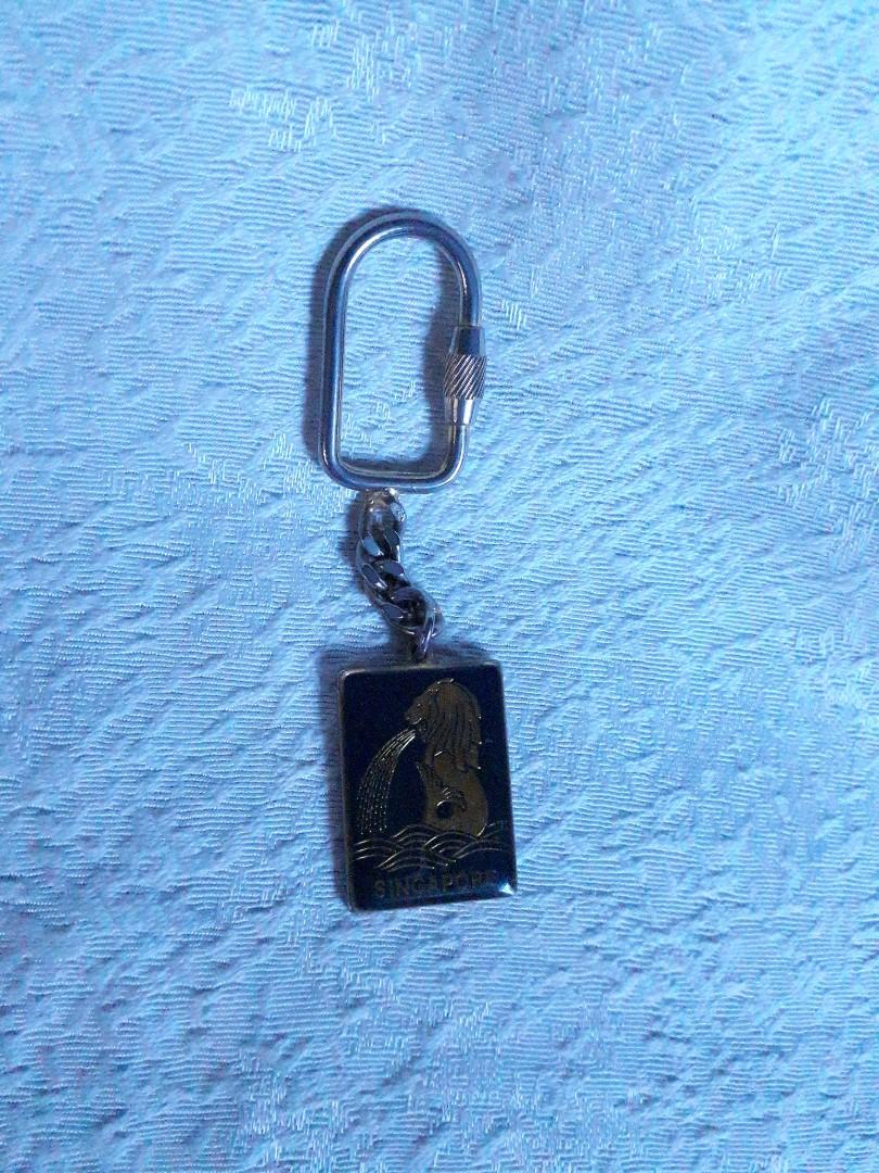 Meyer Singapore Merlion Lion Statue Souvenir Keychain, Women's Fashion ...