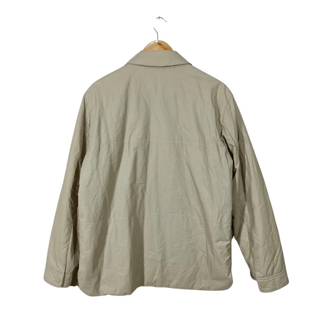 Michel Rene Light Puffer Jacket (Beige) - 28 L 22 W, Men's Fashion ...