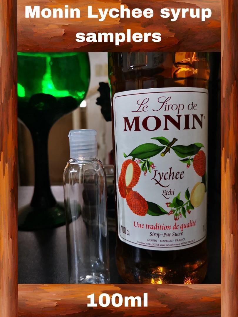 Monin Lychee syrup 100ml, Food & Drinks, Beverages on Carousell