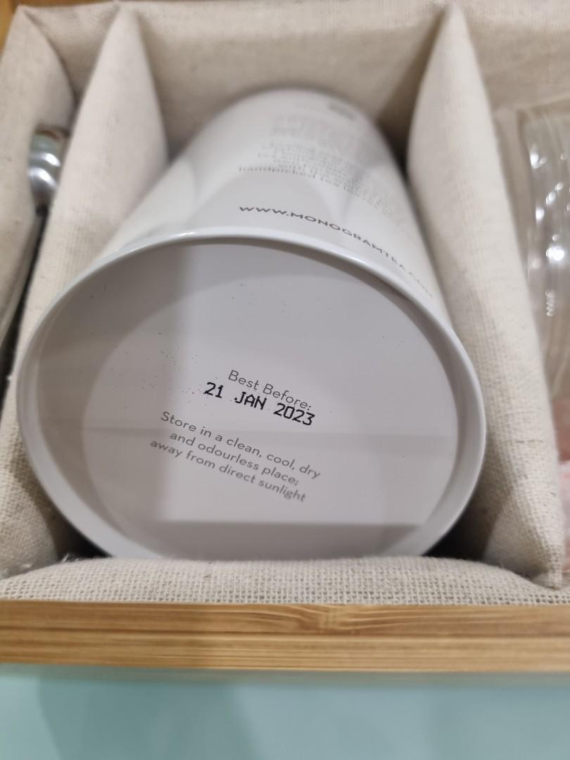 Monogram Tea Set, Food & Drinks, Other Food & Drinks on Carousell