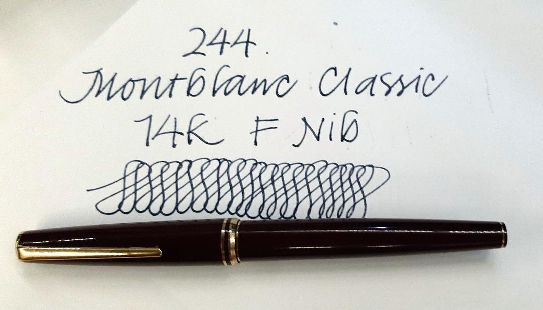 Montblanc Classic Fountain Pen, Hobbies & Toys, Memorabilia ...