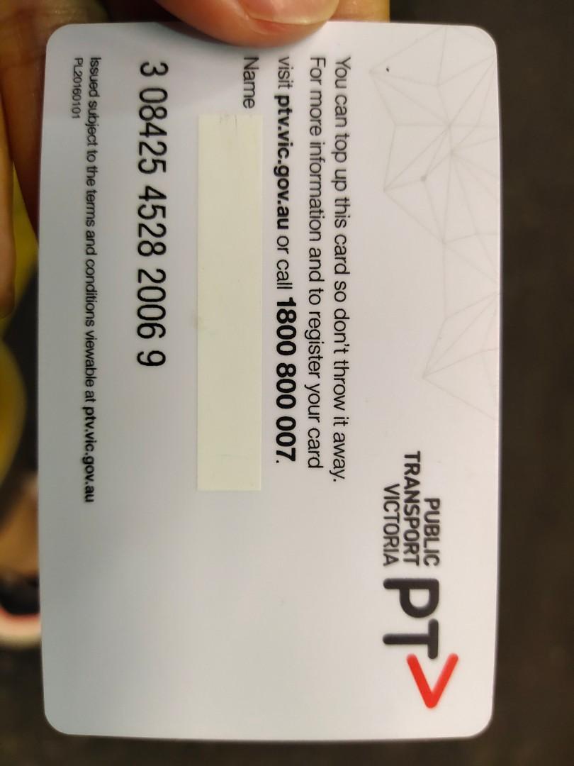 Myki Metro Card for Melbourne Australia, Women's Fashion, Bags ...