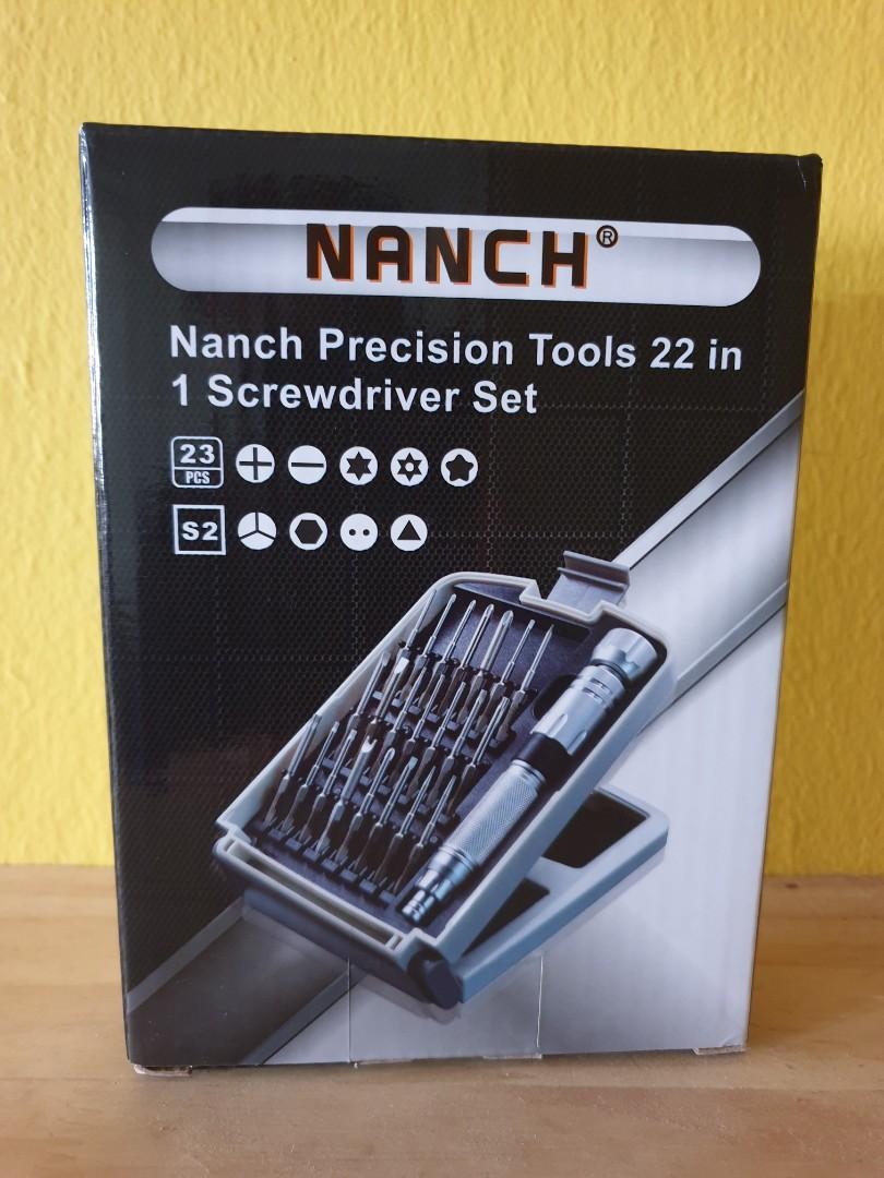 Nanch Precision Screwdriver Set 22 in 1, Furniture & Home Living, Home ...